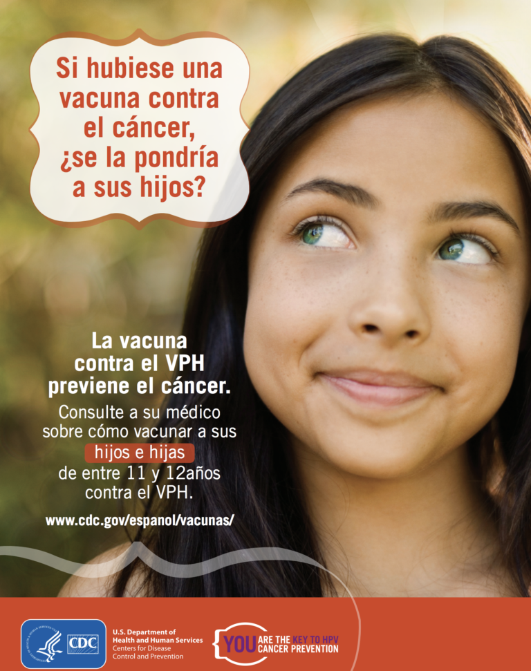 Spanish-language poster, CDC | Wisconsin Cancer Collaborative