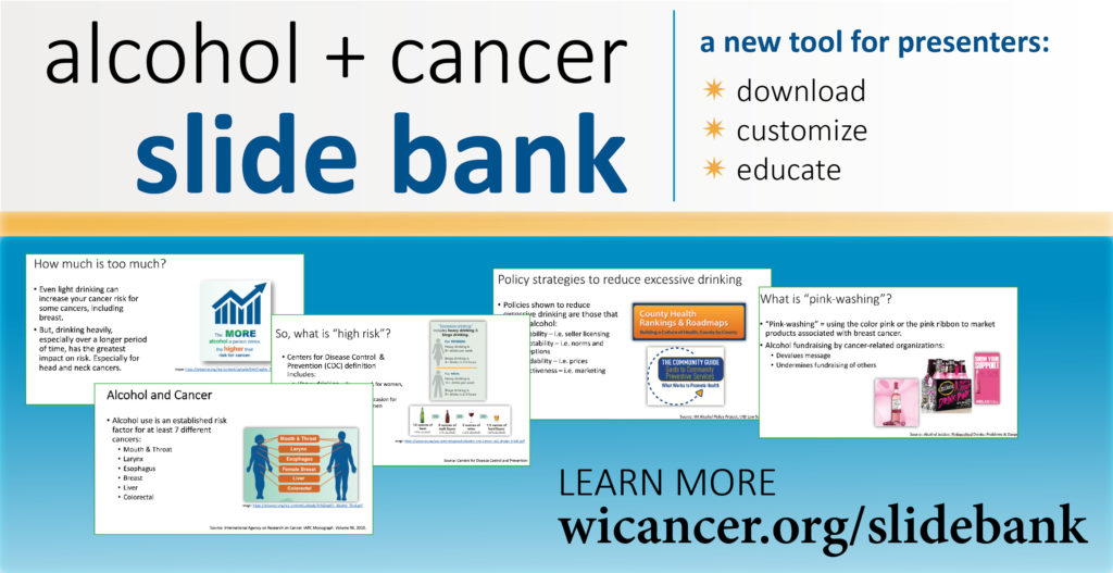 alcohol slide bank_slider | Wisconsin Cancer Collaborative