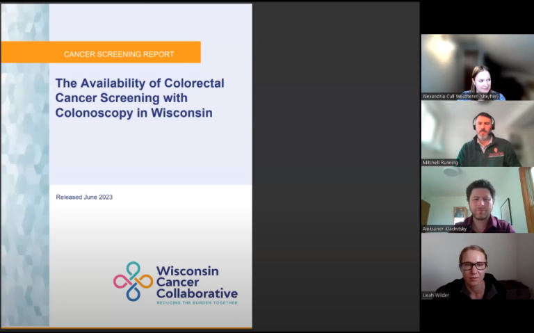 Wisconsin Cancer Collaborative Outreach Specialist Presents on New ...