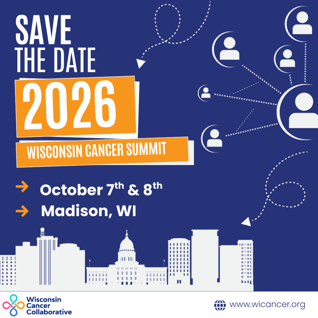 2026 Wisconsin Cancer Summit Save the Date (1) | Wisconsin Cancer ...