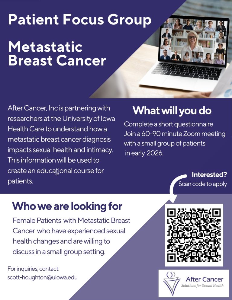 Patient Focus Group Flyer wout QR (1) | Wisconsin Cancer Collaborative